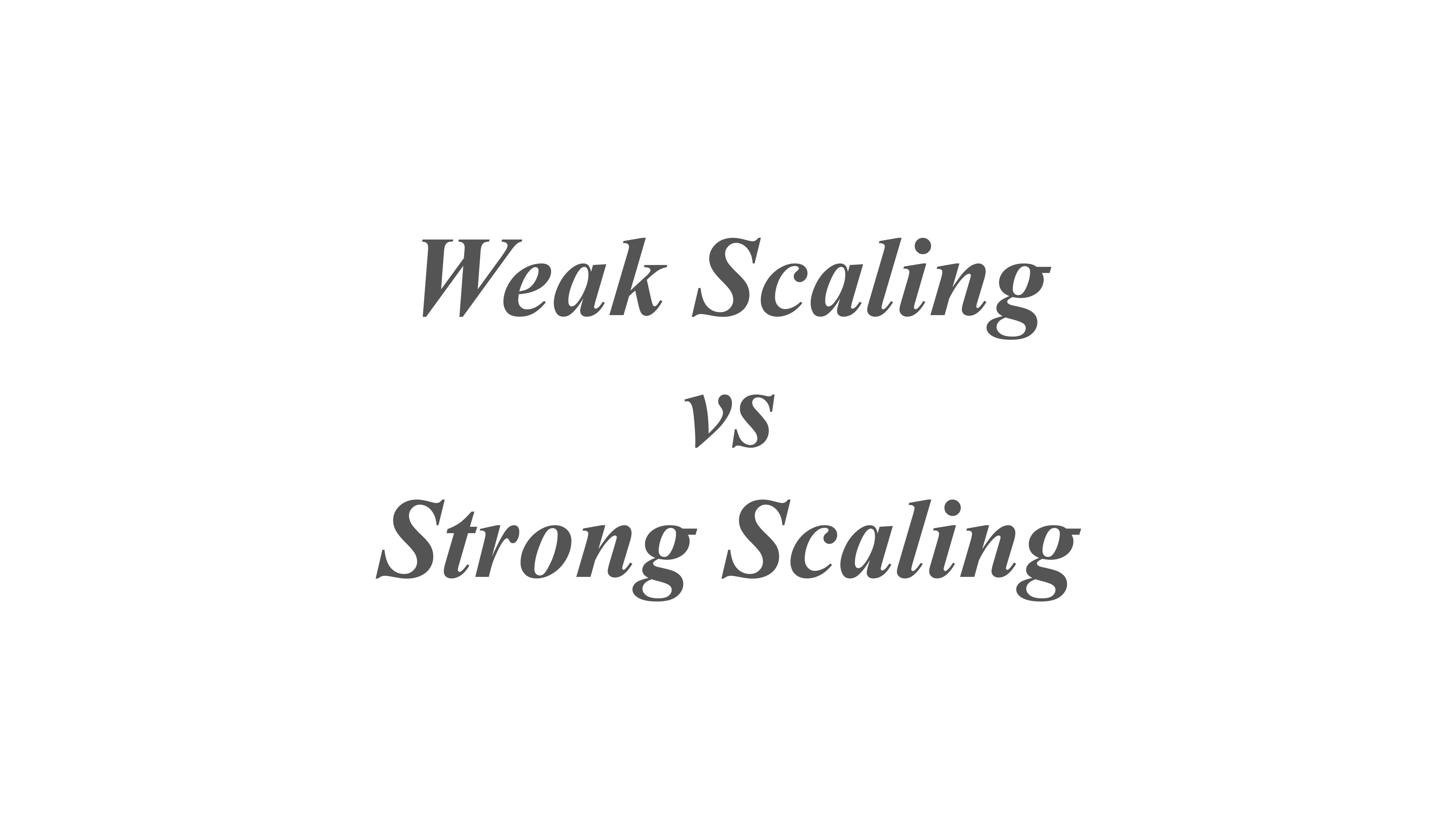 Multi GPU Training Scaling Strategy Multi GPU Training Scaling Strategy